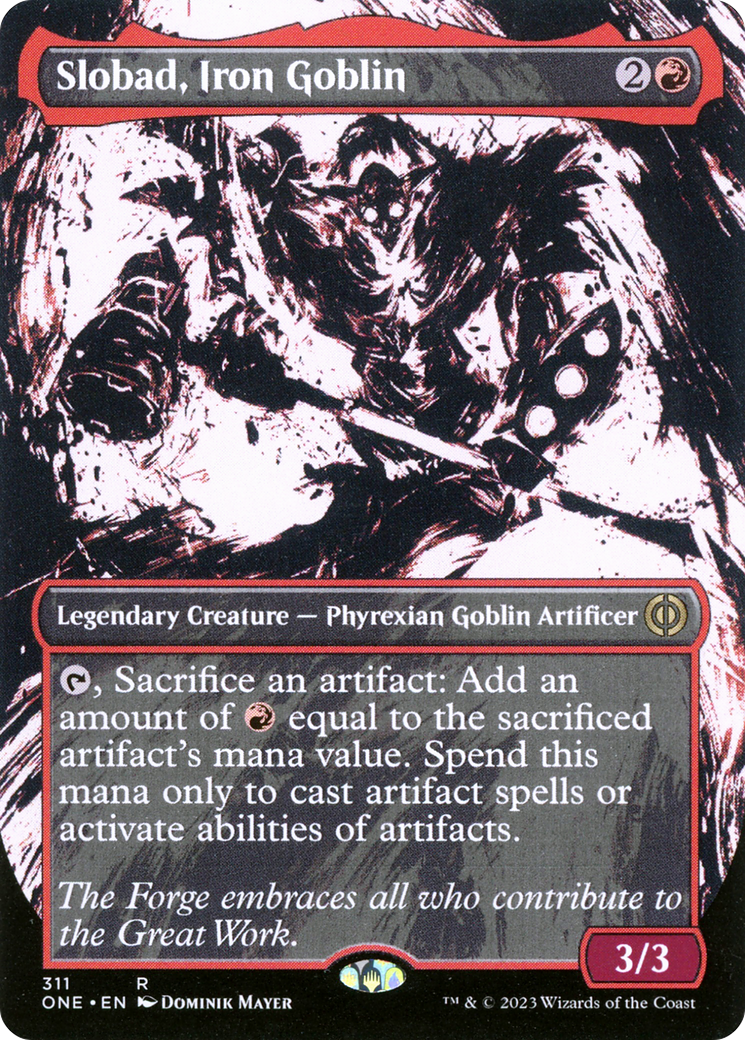 Slobad, Iron Goblin (ONE #311) – EDH Magic