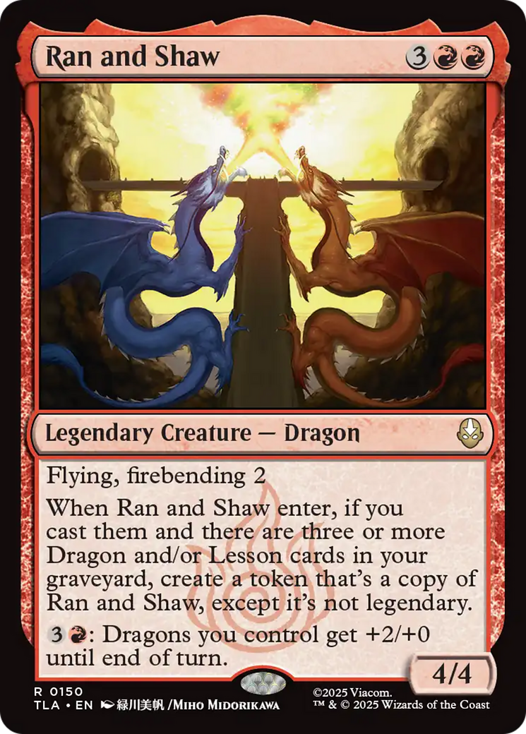 Ran and Shaw {Foil} (TLA #150) – EDH Magic