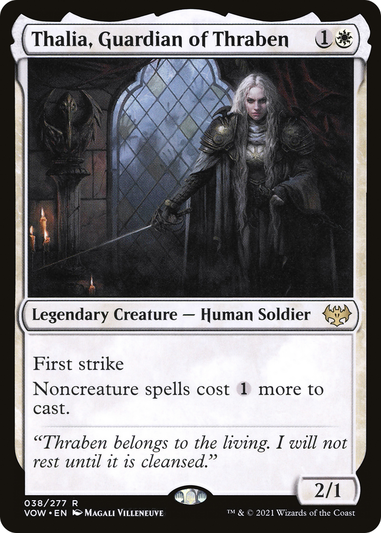 Thalia, Guardian of Thraben (VOW #038) – EDH Magic